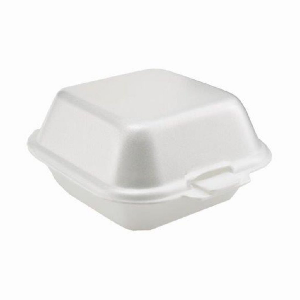 WHITE BURGER BOX 120X115X70MM - Ban Teck Han