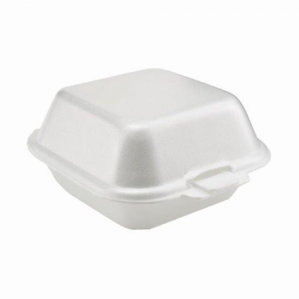 WHITE BURGER BOX 120X115X70MM - Ban Teck Han